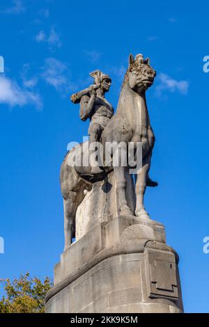 Wiesbaden, Deutschland - 11. Oktober 2020: Das Denkmal aus dem Jahr ...