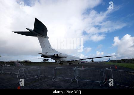 Newquay Cornwall UK 11 25 2022 RAF St Mawgan Vickers VC10 ZA148 ...