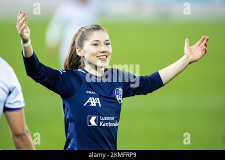 26.. November 2022, Luzern, swissporarena, Axa Women's Super League: FC ...