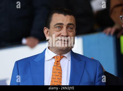 King's Lynn Town Chairman Stephen Cleeve kommt vor dem Emirates FA Cup ...