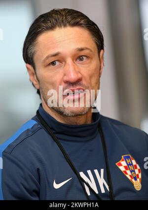 14.11.2013., Iceand, Reykjavik - Trainer der kroatischen ...