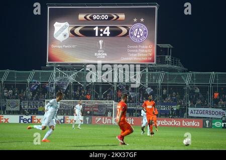 02.11.2017., Rijeka, Kroatien - UEFA Europa League, Gruppe D, Runde 4 ...