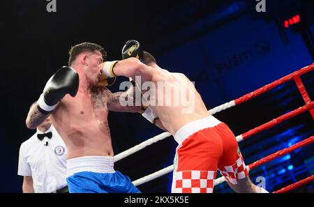 06.04.2018., Dom sportova, Zagreb, Kroatien - World Series of Boxing ...