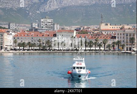05.08.2018., Split, Kroatien - Split ist die zweitgrößte Stadt ...