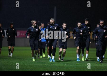 Ante Rebic und Dario Melnjak beim Training der kroatischen ...