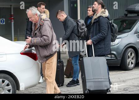 24.01.2020., Zagreb, Kroatien - Fußballspieler Dani Olmo auf dem ...