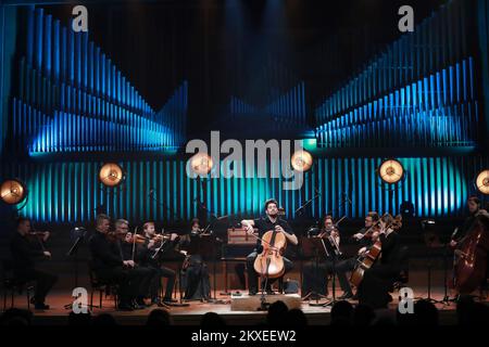 05.02.2020., Zagreb, Kroatien - der weltberühmte Cellist Luka Sulic ...