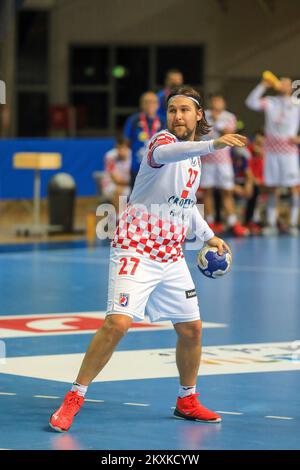 Ivan Cupic von Kroatien während der 2. Runde des EHF ...