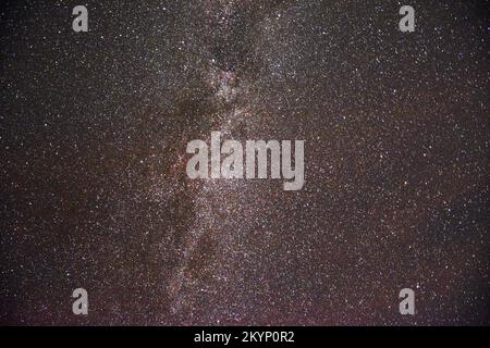 Himmel, Milchstraße, Nacht, Sterne, Planeten, Satelliten, Starlink ...