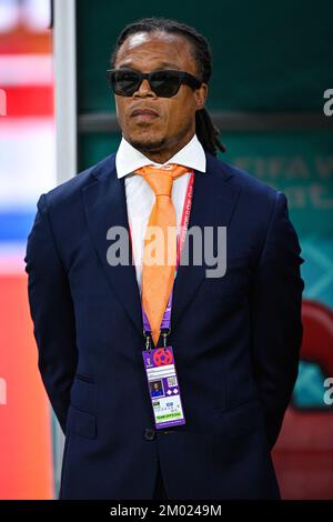 DOHA, KATAR - 3. DEZEMBER: Stellvertretender Trainer Edgar Davids der ...