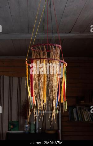 Schweden, Norbotten County, Jokkmokk, Sami Trapper, der sein ...