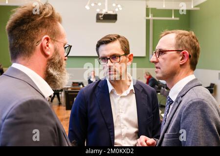 02. Dezember 2022, Schleswig-Holstein, Kiel: Northvolt Geschäftsführer ...