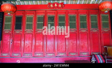 Heng Tai Mansion ist ein jahrhundertealtes Haus im chinesischen Stil am ...