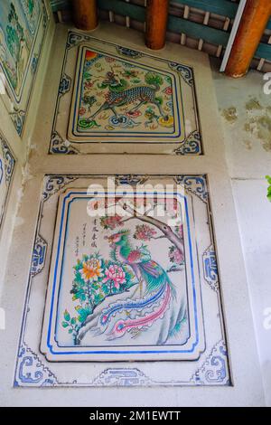 Heng Tai Mansion ist ein jahrhundertealtes Haus im chinesischen Stil am ...