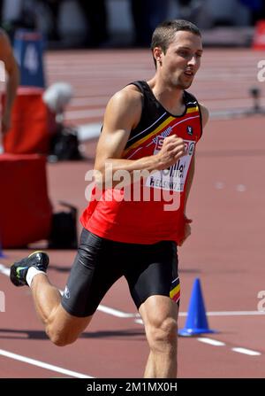 20120627 – HELSINKI, BELGIEN: Belgischer Sportler Antoine Gillet in ...