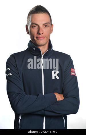 Der slowenische Simon Spilak vom Team Katusha wurde auf der siebten und ...