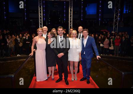 Schauspielerin Charlotte Vandermeersch, Schauspielerin Saskia Reeves ...