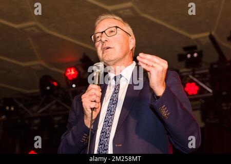 Der Stadtrat von Gent Rudy Coddens zeigte sich auf einer ...