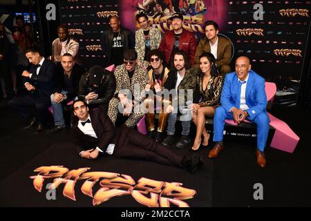 Die Besetzung und Mannschaft von Patser mit Regisseur Adil El Arbi ...