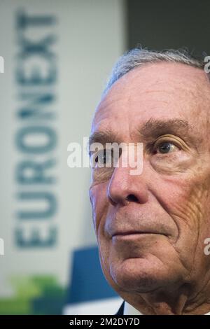 Der Vorsitzende der TFCD, Michael R. Bloomberg, bildete anlässlich der ...