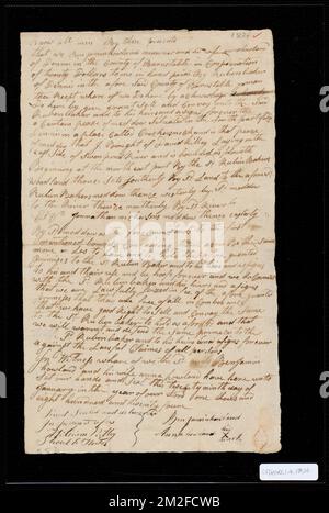 Immobilienurkunde in Dennis verkauft an Reuben Baker Jr. von Dennis von ...