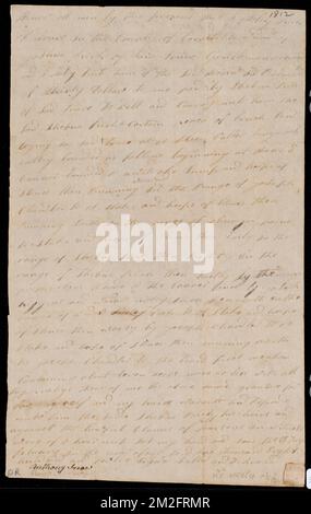 Deed of property in Truro sold to Joshua Rich of Truro by Hannah Dyer ...