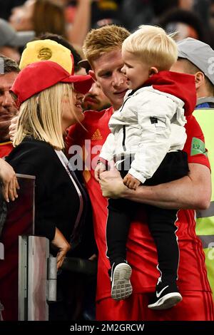 Der belgische Kevin De Bruyne, Kevin De Bruynes Vater Herwig, Kevin De ...
