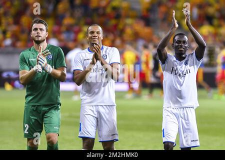 Gents Torwart Colin Coosemans, Gents Jean-Luc Diarra Mamadou Dompe und ...