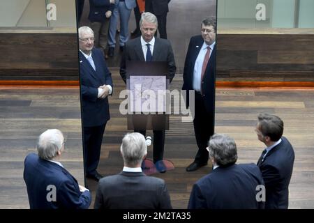 Niko Executive Director Jo De Backer, King Philippe - Filip of Belgium ...