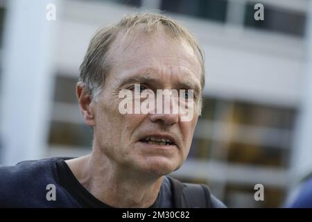 Patrick Van Holderbeke, ACV Puls-Delegierter, Katrien Degryse, BBTK ...