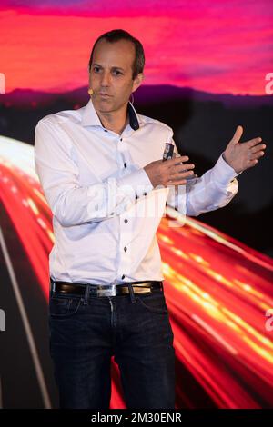 Micha Berger, CTO von Telenet, und John Porter, CEO von Telenet ...