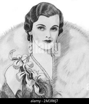 Miss Margaret Whigham, später Mrs. Charles Sweeny und dann Herzogin von ...