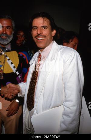 Peter Max bei der Eröffnung einer Kunstausstellung von Max in der ...