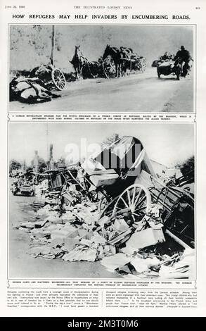 2. Weltkrieg, Frankreich 1940, Waffenstillstand von Compiegne, der ...