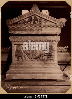 Sarcophage dit 'd'Alexandre', Antiquitäten, Sarkophage, Alexander ...