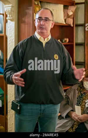 Detroit, Michigan – Shawn Fain, der Reformkandidat für das Amt des ...