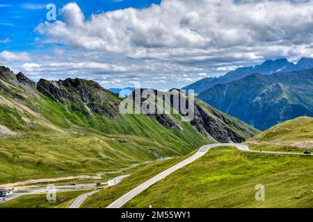 Großglockner, Hochalpenstraße, Straße, Kurve, kurvig, Glocknerstraße ...