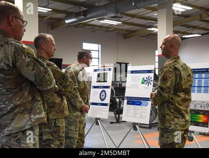 USA Air Force Oberst Marc Walker, 355. Oberbefehlshaber der ...