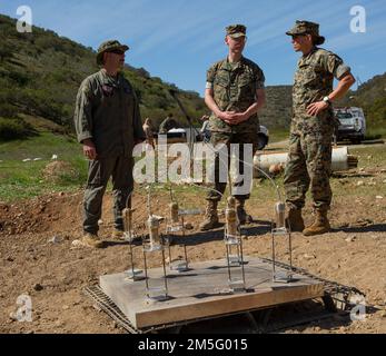 USA Oberstleutnant Jonathan M. Geisler, kommandierender Offizier der 1 ...