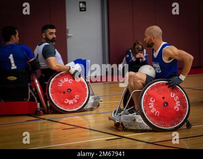 US-Rentner Staff Sgt. Shawn Runnells, Team U.S., trainiert für ...