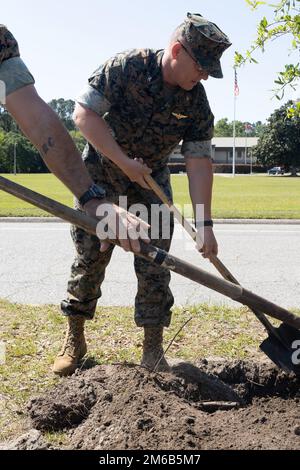 Oberstleutnant Karl R. Arbogast, kommandierender Offizier ...