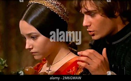 ROMEO UND JULIA 1968 Paramount Pictures Film mit Olivia Hussey und Leonard Whiting, Regie Franco ...