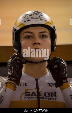 Mathilde GROS, Keirin für Frauen bei der französischen ...