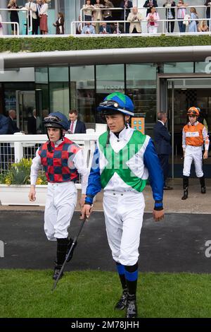Jockey Benoit de La Sayette vor der BetUK. Dort setzt Großbritannien ...