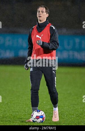 Plymouth Argyle Mittelfeldspieler Callum Wright (26) beim Papa John's ...