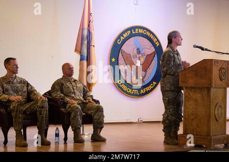 USA Generalmajor der Armee Jami Shawley, Befehlshaber der Gemeinsamen ...