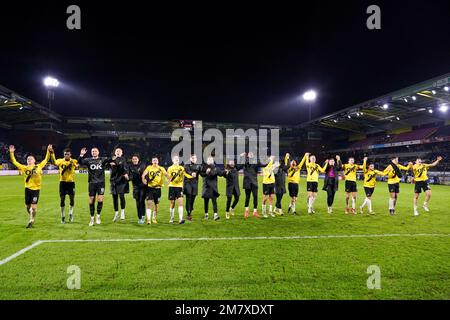 BREDA, NIEDERLANDE - JANUAR 10: Tijs Velthuis von NAC Breda während des ...