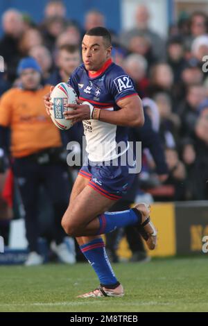 Wakefield, Großbritannien. 15. Januar 2023. Ben Kavanagh und Ben Tibbs ...