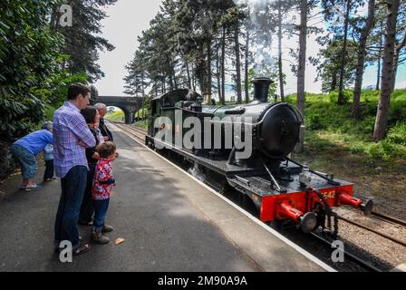 Eine Lokomotive der Klasse 5542 der Great Western Railway 4575 in ...