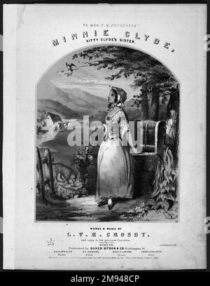 Minnie Clyde, Kitty Clydes Schwester von Winslow Homer, geboren in ...